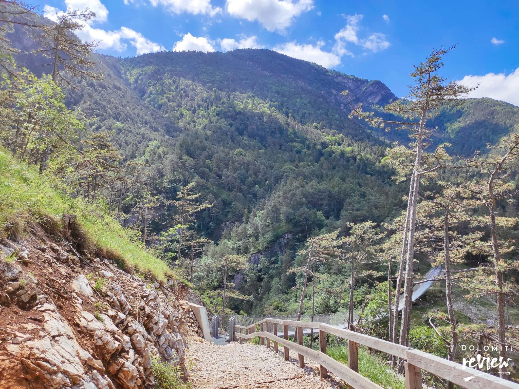 Il ponte tibetano del Cadore: la passerella sospesa di Perarolo e la ...