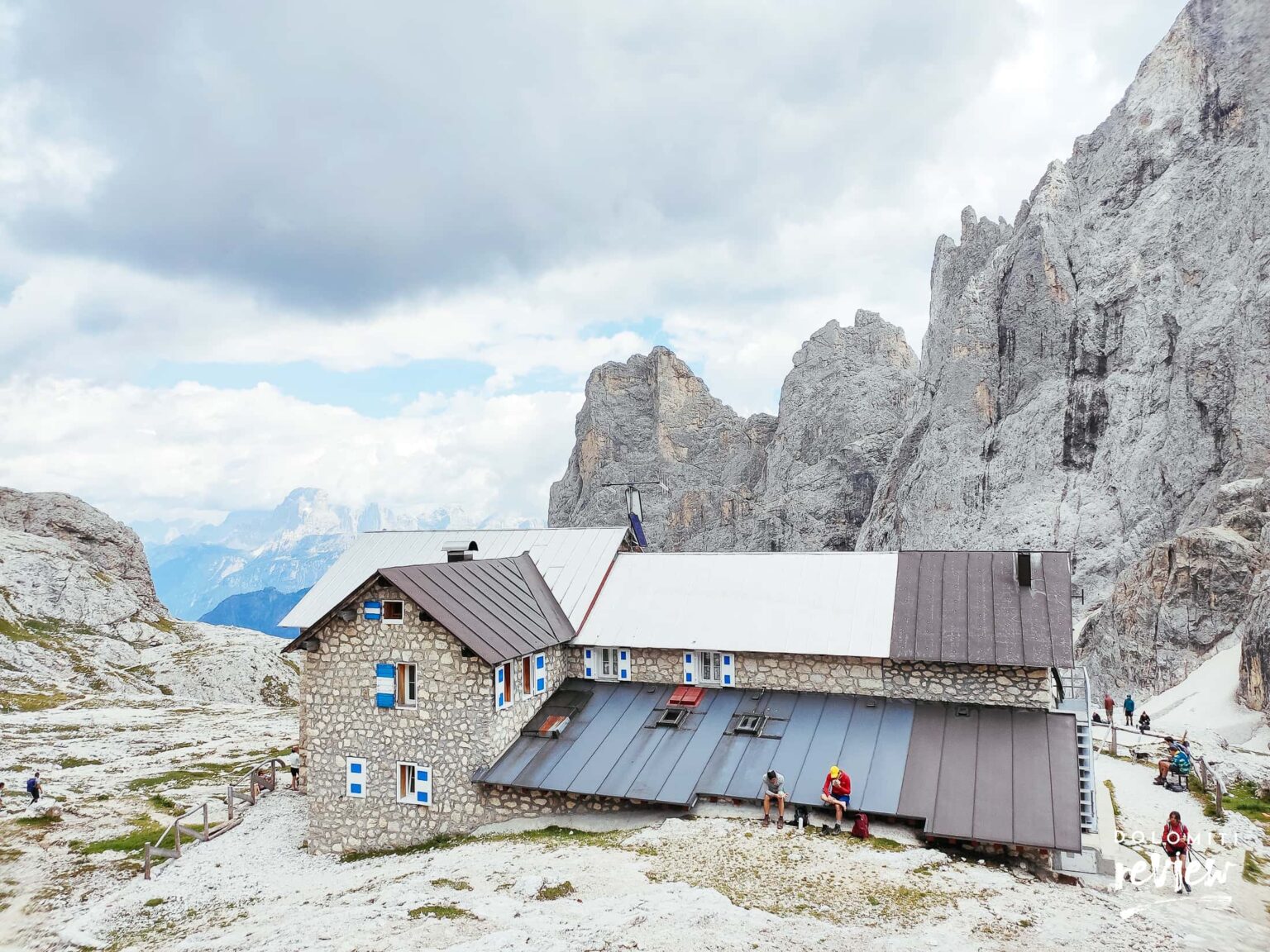 Rifugio Mulaz da Passo Valles: escursione con giro ad anello ~ Dolomiti ...
