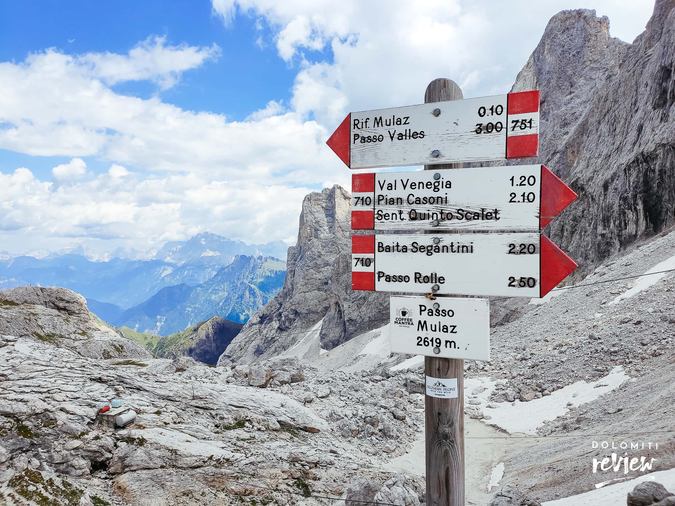 Rifugio Mulaz da Passo Valles: escursione con giro ad anello ~ Dolomiti ...