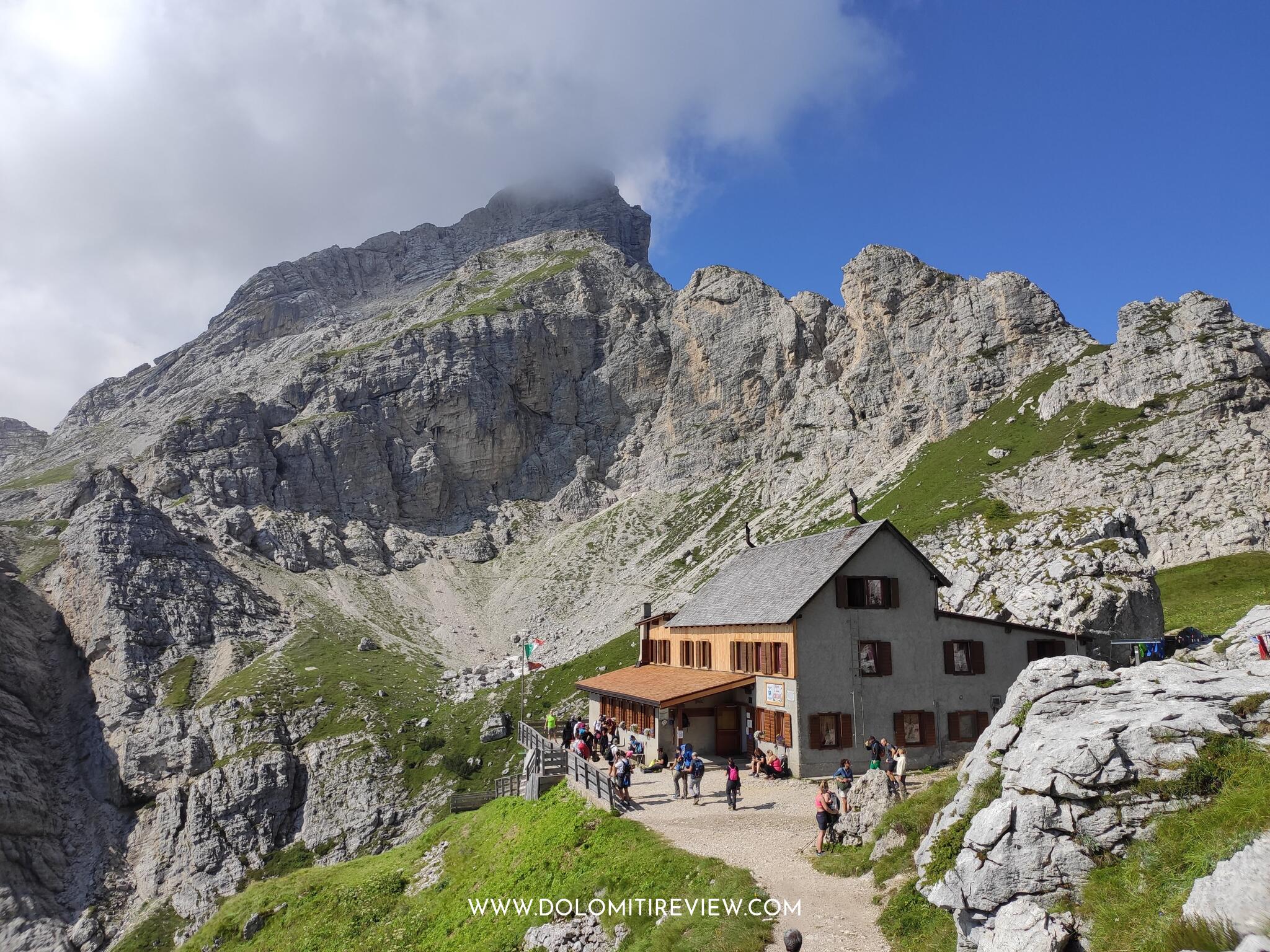 Rifugio Tissi da Palafavera (via Coldai) - escursione ~ Dolomiti Review