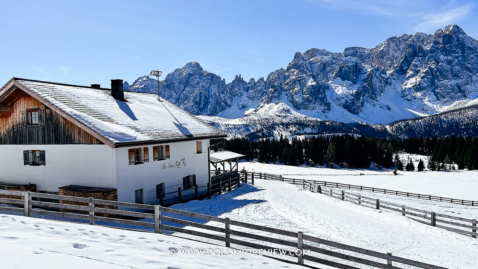 Malga Nemes e Coltrondo: escursione invernale ad anello dal passo Monte ...