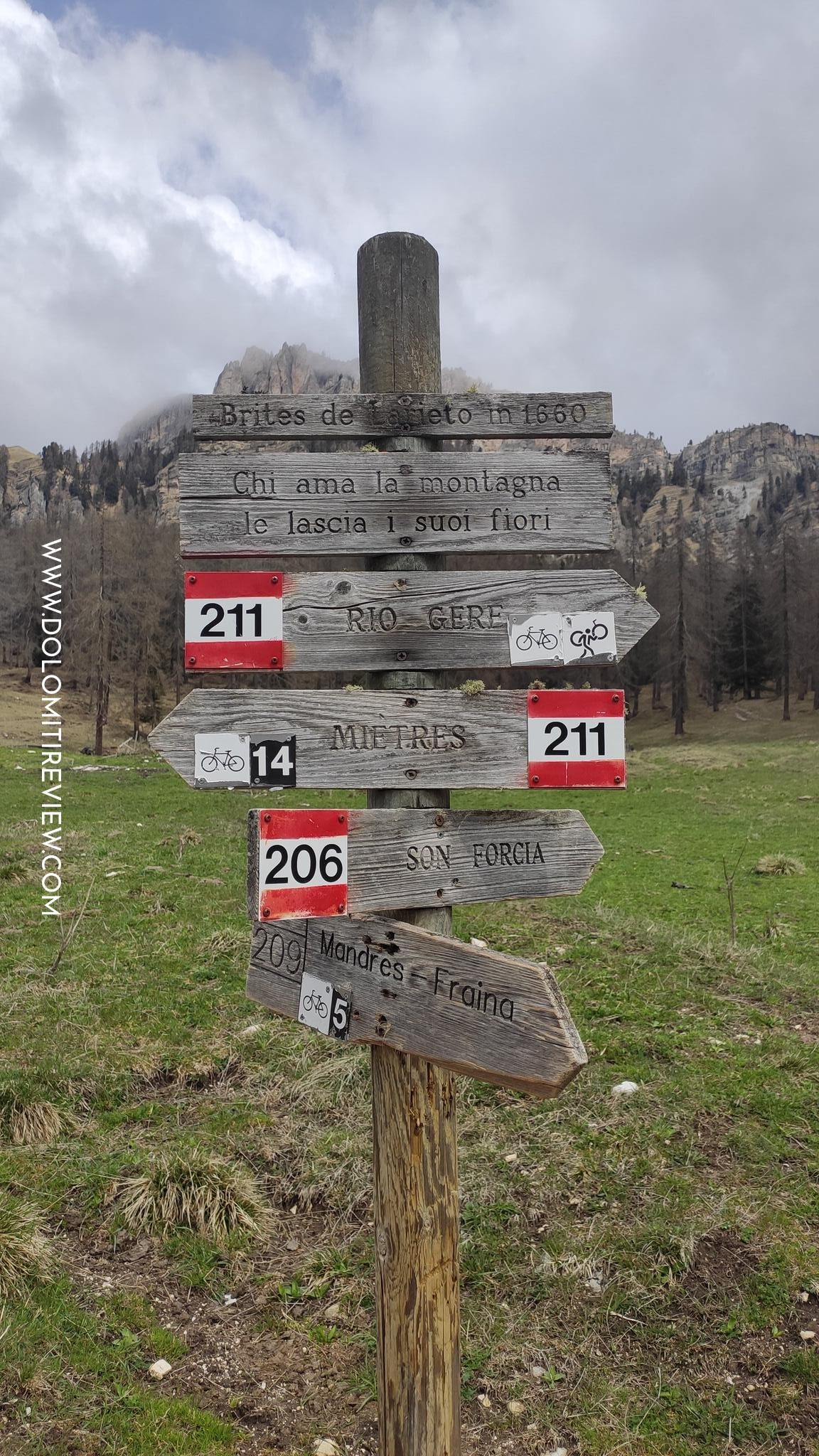 Rifugio Mietres da Rio Gere - Brite de Larieto: semplice escursione a ...